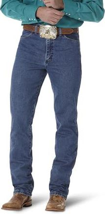 Wrangler Jean Coupe Cowboy Stretch Slim fit pour Homme, Délavé à la Pierre, 32W x 32L