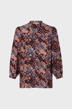 Gerard Darel Chemise &agrave; motif g&eacute;om&eacute;trique - CANCAN - Bordeaux