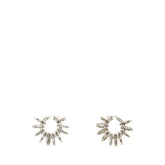 Amina Muaddi Damen, Accessories, Grau, ONE SIZEGr&ouml;&szlig;e