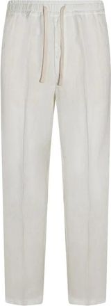 Altea Homme, Pantalons, Blanc, Taille: M Pantalon Droit