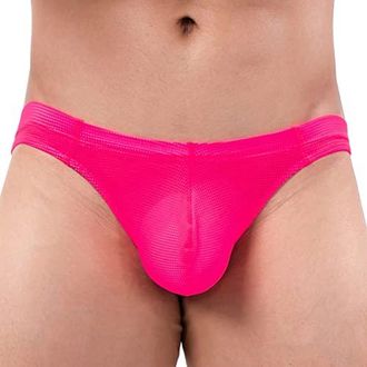 Generic Sous-v&ecirc;tements pour homme - Sous-v&ecirc;tements sexy et int&eacute;ressants - Double Ding Jack et Jockstrap - String pour homme, rose, XXL taille courte