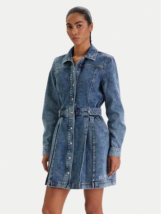Karl Lagerfeld Jeanskleid B1W13036 Blau Regular Fit