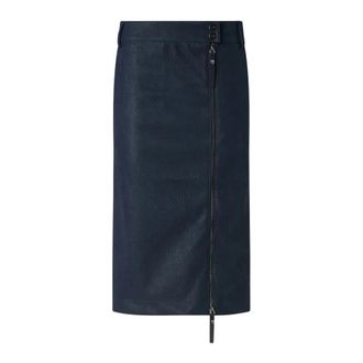 Pinko Pinko - Montiano Skirt - Femme - Jupes - Bleu - Taille: 36 FR