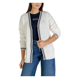 Tommy Jeans Damen, Strickwaren, Beige, MGr&ouml;&szlig;e