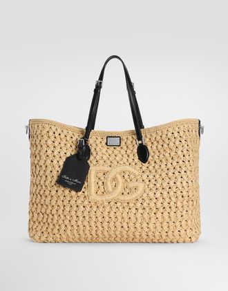 Dolce & Gabbana Shopping-tasche Atene Aus Raffia - Mann Shopper Multicolor Onesize