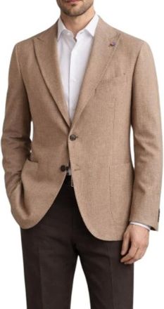 Bharnaba Homme, Costumes, Brun, Taille: L Gks.712 Veste Noisette