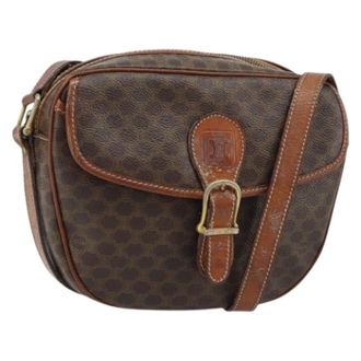 Celine Sac bandouli&egrave;re vintage Pre-owned - Femme - Pre-owned - Brun - Taille: ONE Size