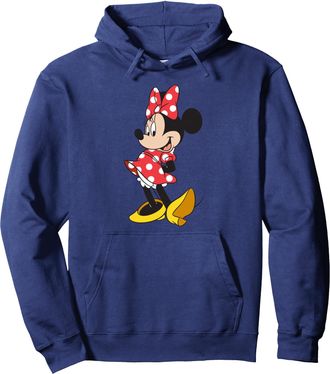 Disney Minnie Mouse Classic Polka Dot Pose Pullover Hoodie