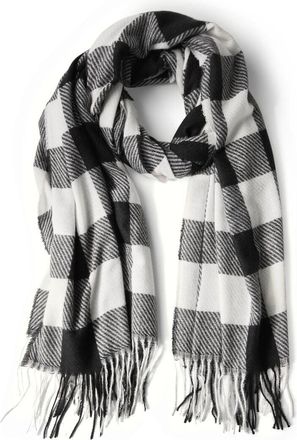 Street One Damen A572474 Karierter Madras Schal,Mehrfarbig,A