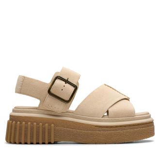 Clarks Sandalen Clarks Evamar Wish 26181202 Beige