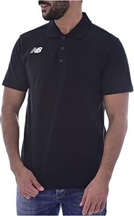 New Balance Polo Classic Manche Courte-Noir - Noir, M