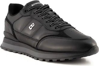 Bogner Herren Schuhe schwarz Glattleder
