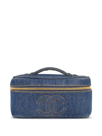 Chanel 1997 Kosmetikkoffer - Blau