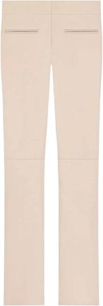 Courr&egrave;ges Pantalon sculpt&eacute; taille haute - Femme - Pantalons - Beige - Taille: 38 FR