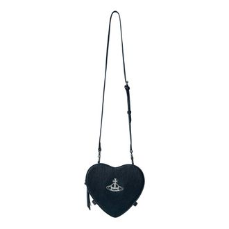 Vivienne Westwood Louise Heart Crossbody - Femme - Sacs - Noir - Taille: ONE Size
