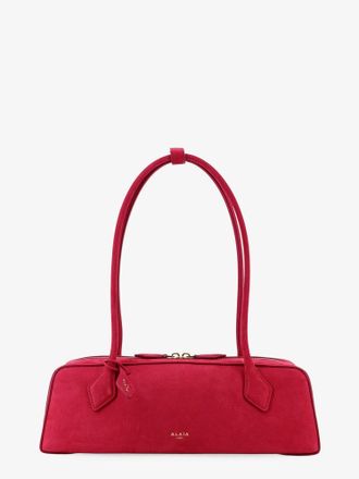 Alaia Teckel Medium suede shoulder bag - ALAIA - gender_Woman