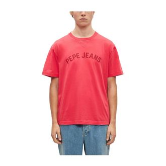 Pepe Jeans London Gio T-shirt - - Tops - Herren - Rot - M
