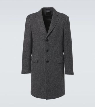 Ermenegildo Zegna Manteau en laine et cachemire