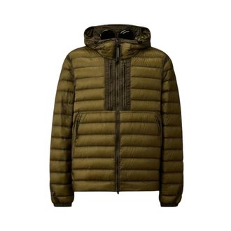 C.P. Company C.p. Company, Homme, Vestes, Vert, Taille: M D.d. Shell Hooded Down Jacket