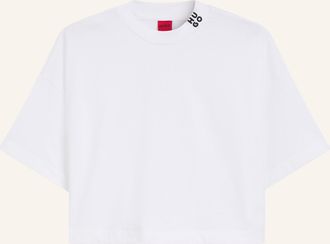 HUGO BOSS Hugo T-Shirts Damelody Relaxed Fit weiss