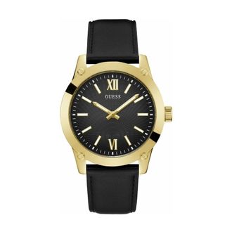Guess Crescent Watch - - Accessories - Herren - Schwarzk - ONE SIZE