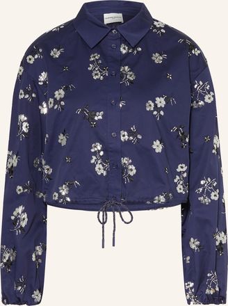 Claudie Pierlot Claudie Pierlot Hemdbluse Mit Pailletten blau