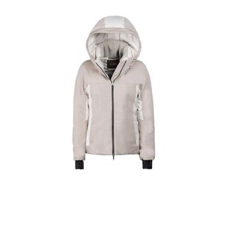 Moorer Femme, Vestes, Beige, Taille: 34 FR Dolomiti-Mq Jacket