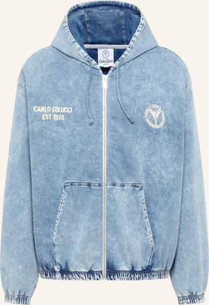Carlo Colucci Carlo Colucci Carlo Colucci Sweatjacke - Almost Denim Felix blau