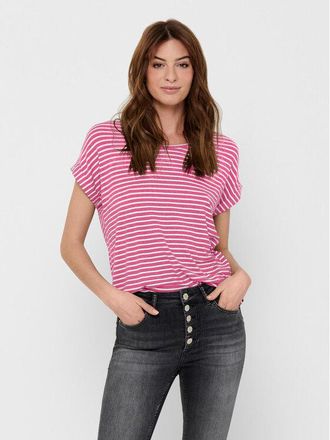 Only T-Shirt Moster 15206243 Rosa Regular Fit