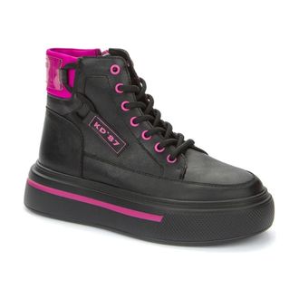 Keddo Keddo - Bottines noires ferm&eacute;es pour filles - Femme - Chaussures - Noir - Taille: 37 EU