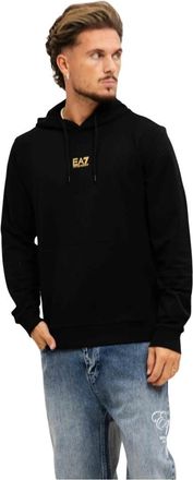 Emporio Armani Homme, Sweatshirts et sweats &agrave; capuche, Noir, Taille: S 8Npm32 Sweat &agrave; capuche