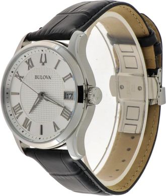 Bulova Femme, Accessoires, Gris, Taille: ONE Size Wilton Automatic
