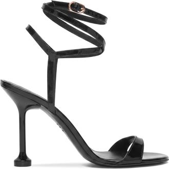 Stuart Weitzman Sandalen Stuart Weitzman Naudistini Wrap 100 SM910 Schwarz