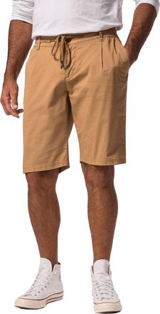 JP1880 Herren Bermuda, Chino, Schlupf, Bauchfit, Flexnamic Hosen, Camel, 5X-Large/32 Inseam