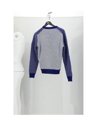 Dior Mens T-Shirt Blue Wool (ovis Aries) T-Shirts And Polos