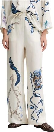 Munthe Femme, Pantalons, Beige, Taille: 40 FR Pantalon Fabert Large