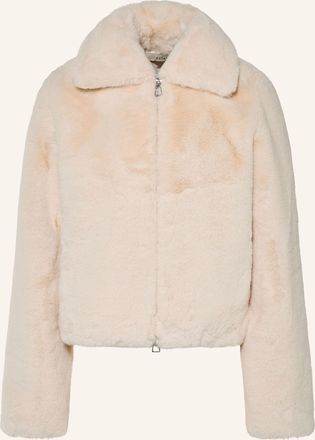 Lilienfels Lilienfels Kunstfell-Jacke weiss