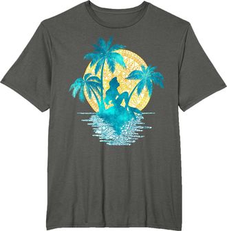 Disney The Little Mermaid Ariel Geometric Sun T-Shirt