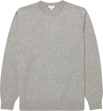 Sunspel Herren, Strickwaren, Grau, XLGr&ouml;&szlig;e