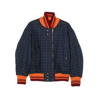 Dries Van Noten Checked Wool Blend Jacket - - Jackets - Damen - Mehrfarbig - S