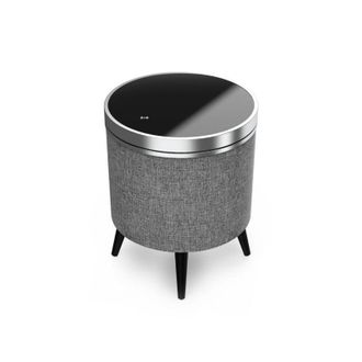 BLOCK Helsinki Schwarz Tischlautsprecher Tisch mit Bluetooth Laut&shy;spre&shy;cher von Audio - Block