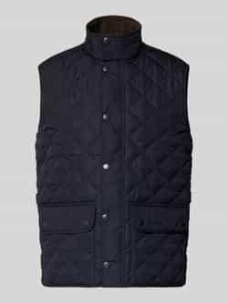 Barbour Regular Fit Steppweste mit Stehkragen