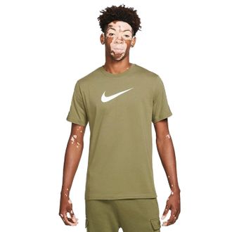 Nike Nike NSW Repeat T-Shirt Medium Olive/White M