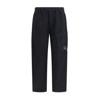 C.P. Company Cargo-Hose mit Linsen-Detail - - Trousers - Herren - Schwarzk - L