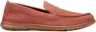 Clarks Flexway Step Chaussures basses pour homme, rouge, 42 EU