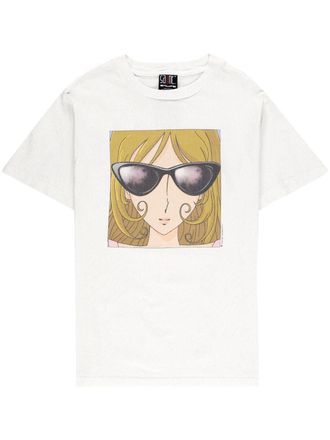 Saint Mxxxxxx t-shirt en coton &agrave; imprim&eacute; graphique - Blanc