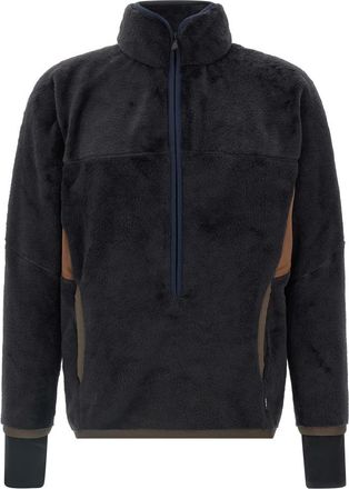 Moncler Homme, Vestes, Violet, Taille: XL SweaT-shirt High Loft en Velours Polaire