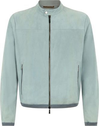 Moorer Homme, Vestes, Bleu, Taille: M Manteaux