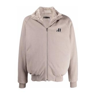 Mouty Mouty, Homme, Vestes, Beige, Taille: M NYC Zip Sweater Reversible