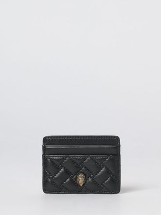 Kurt Geiger Gesteppter Kartenhalter aus Leder mit Monogramm und Strass-Logo